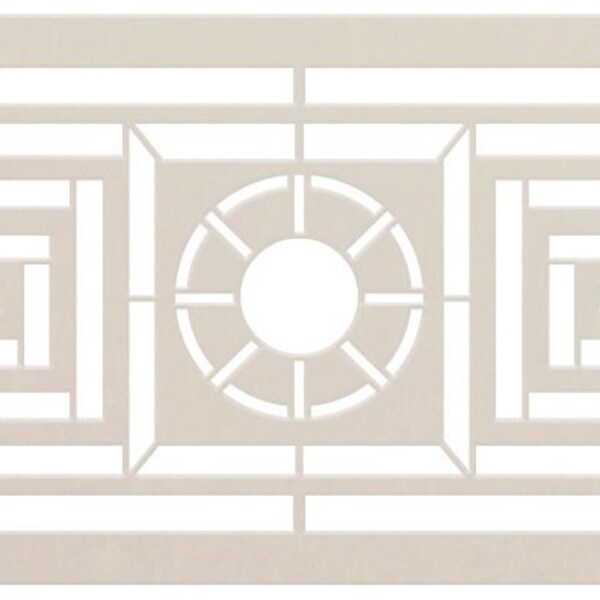 Greek Key Wall Stencils - Etsy