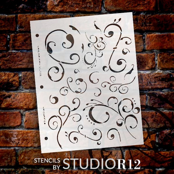 Scroll Stencils - Etsy