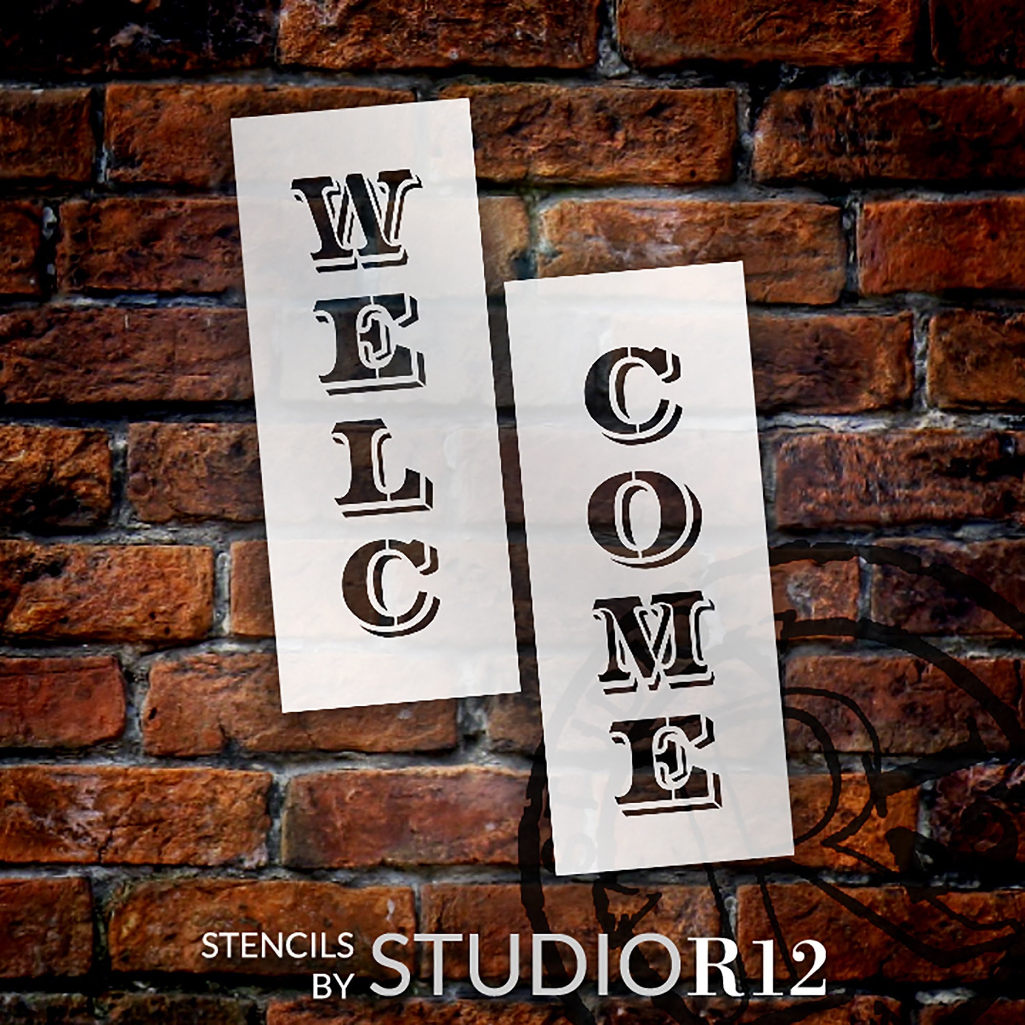 Wall Word Art Stencils