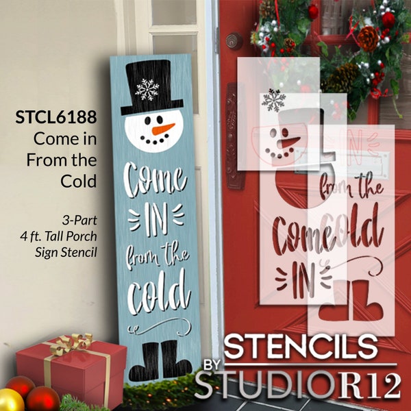 Snowman Porch Sign - Etsy