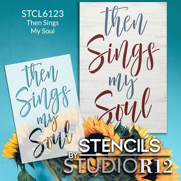 Then Sings My Soul - Etsy