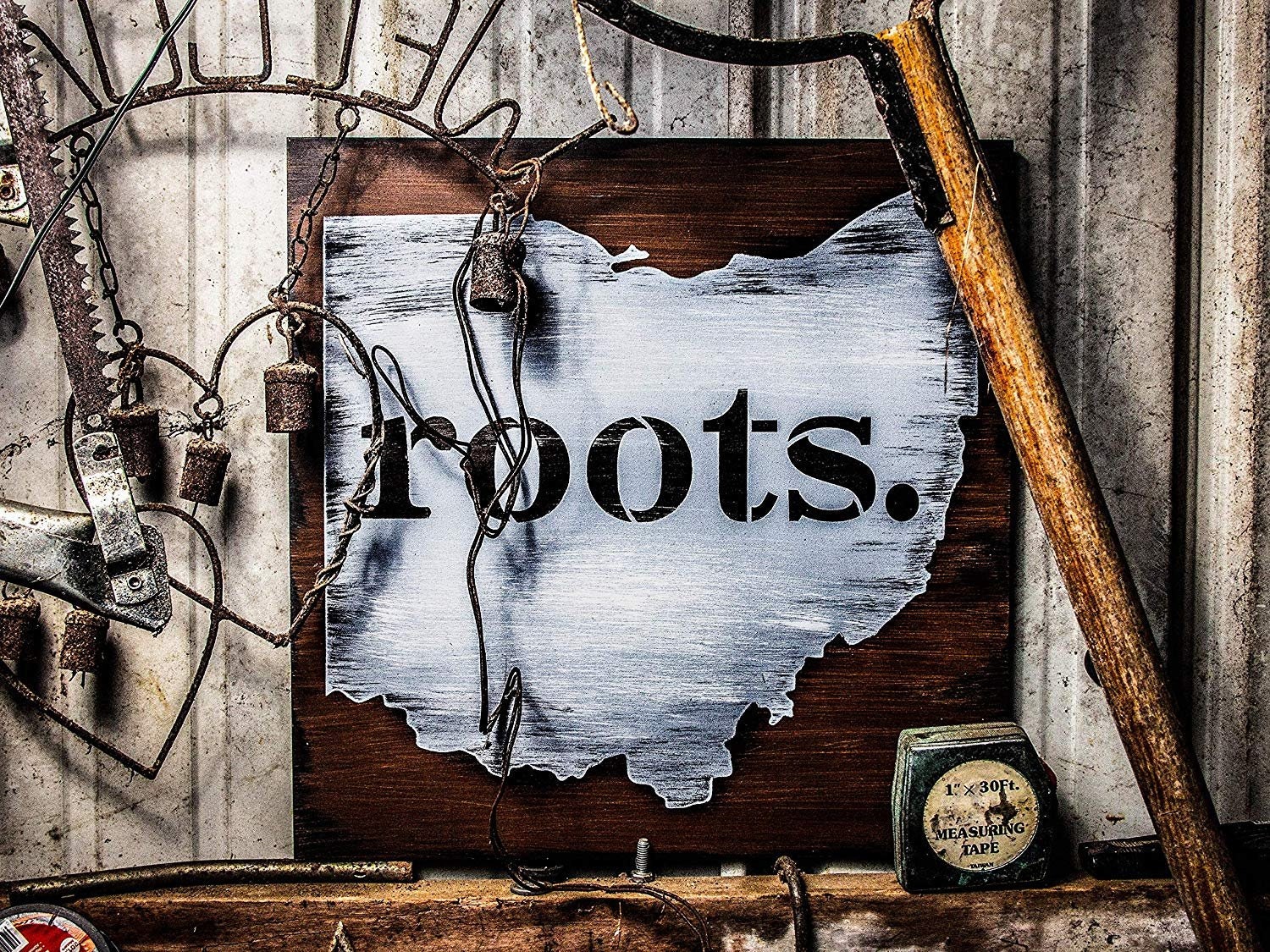 Ohio Roots Stencil 2 Part by Studior12 Reusable Mylar - Etsy