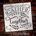 Gather Together Stencil by Studior12 DIY Farmhouse Fall & Autumn Home ...