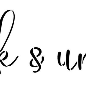 Uncork and Unwind Stencil by Studior12 Craft DIY Kitchen or Winery ...