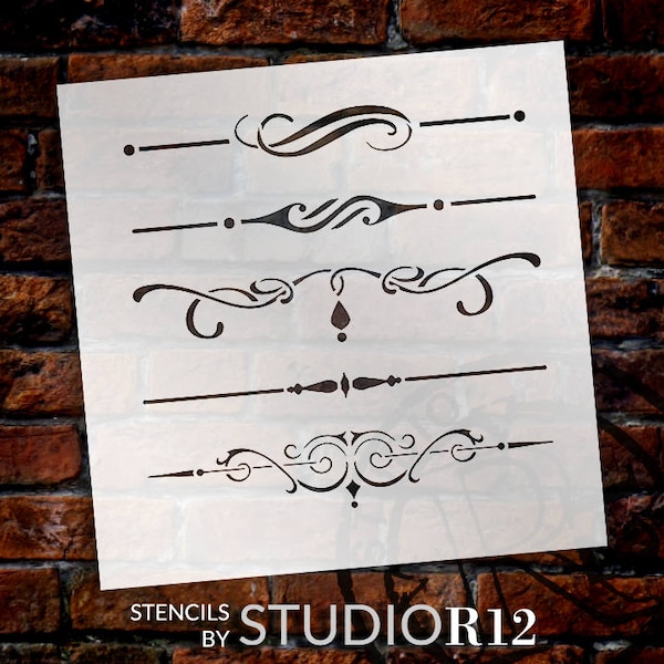 Accent Wall Stencil - Etsy