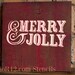 Merry & Jolly Stencil by Studior12 Elegant Christmas Word Art Reusable ...