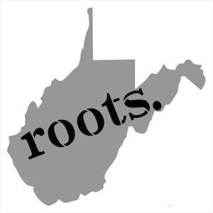 West Virginia Roots Stencil 2 Part by Studior12 Reusable Mylar Template ...