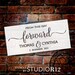 Personalized From This Day Forward Stencil by Studior12 Select Size USA ...