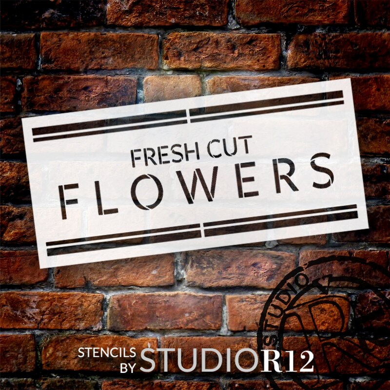 Fresh Cut Flowers Sign - Etsy