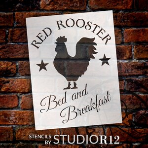 Rooster Bed and Breakfast Sign - Etsy