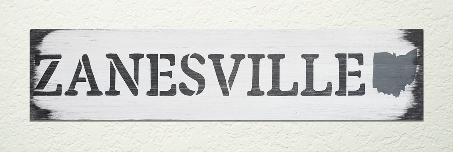 Personalized Hometown Stencil With State Shape by Studior12 - Etsy