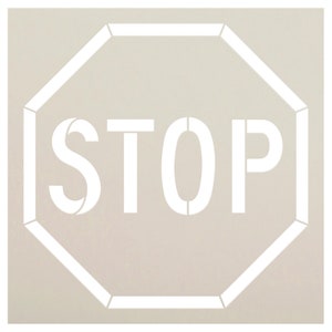 Stop Sign Stencil by Studior12 Select Size USA Made Paint Garage ...