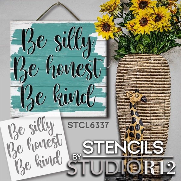 Be Silly Be Honest - Etsy