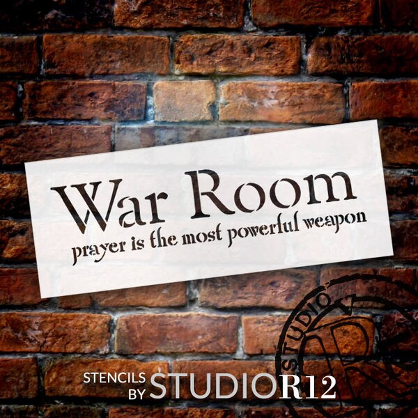 Prayer Stencil - Etsy