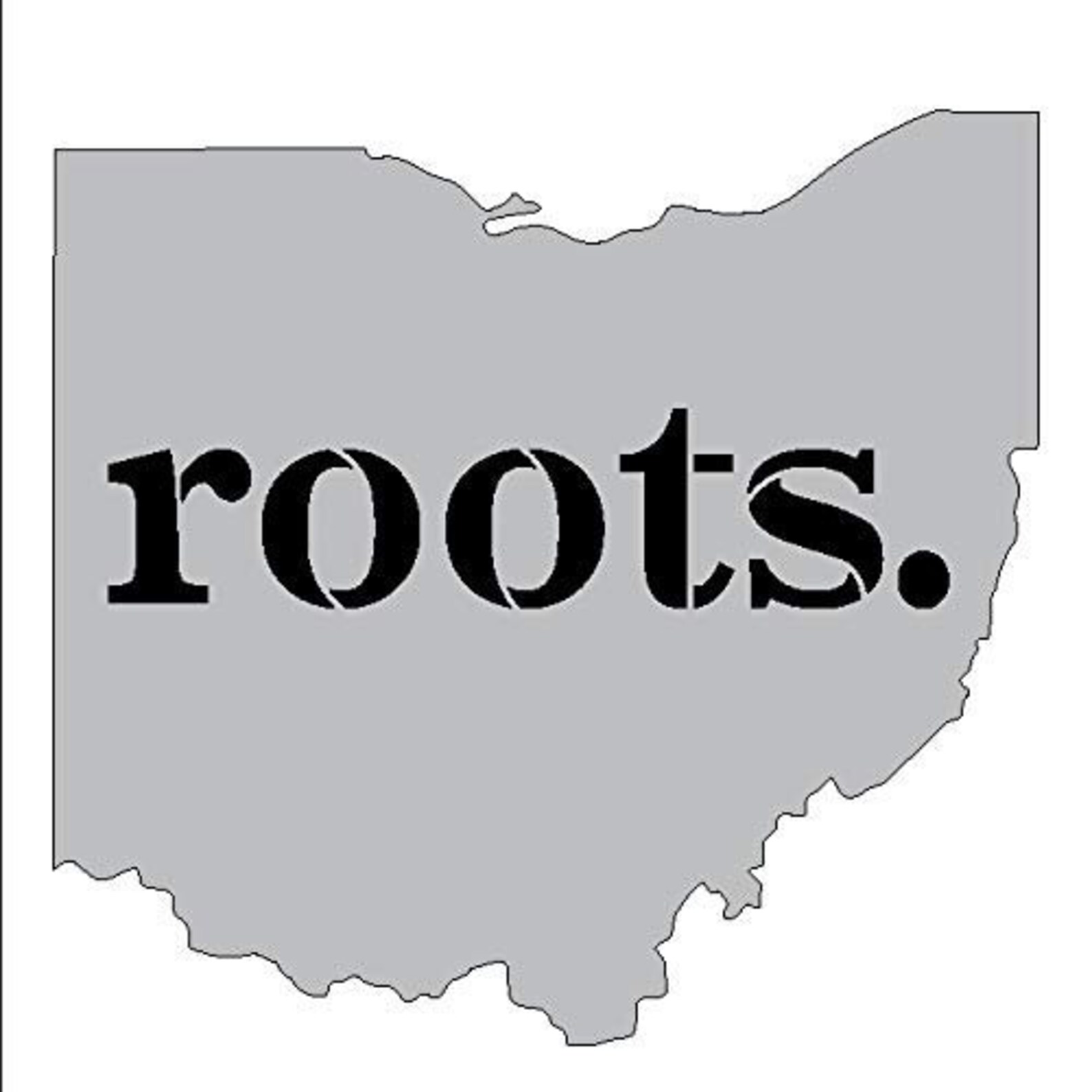 Ohio Roots Stencil 2 Part by Studior12 Reusable Mylar - Etsy