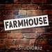 Rustic Farmhouse Word Art Stencil by Studior12 Select Size - Etsy