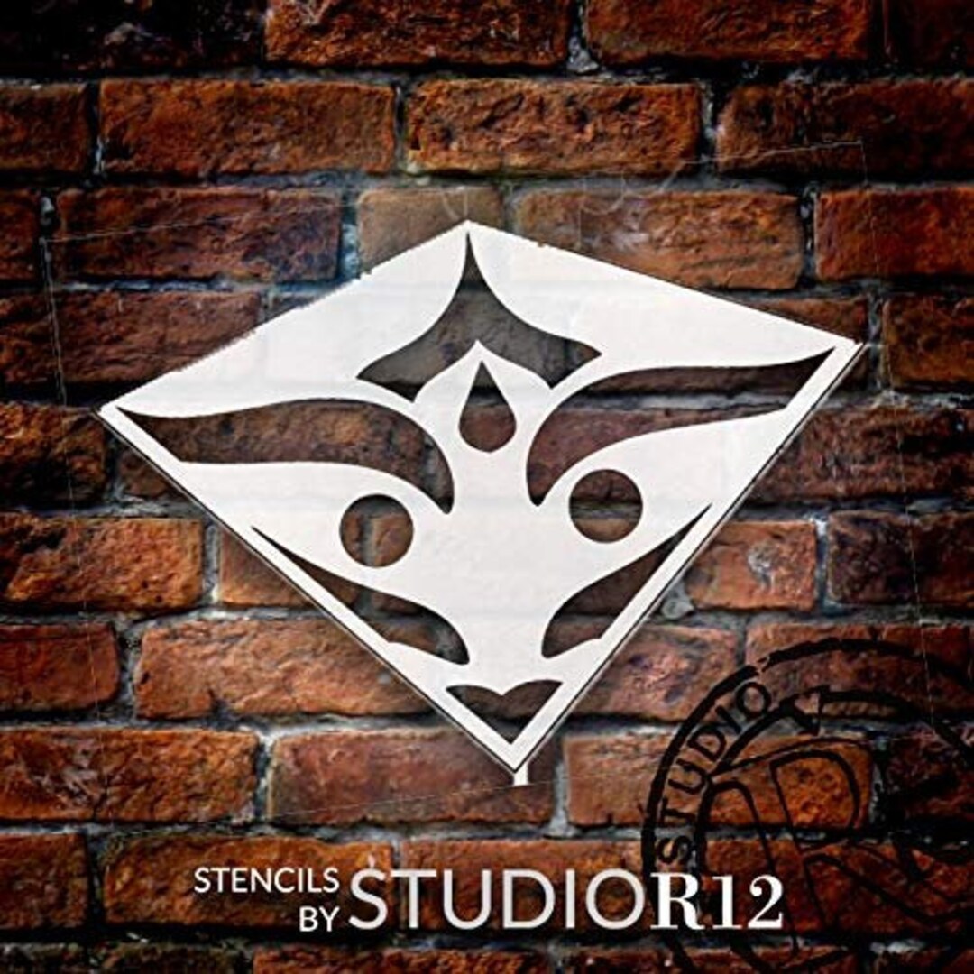 Mandala Spades Quarter Design Stencil by Studior12 Reusable Mylar ...
