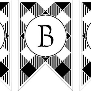 Buffalo Plaid Bunting Stencil by Studior12 Single Letter or Full ...