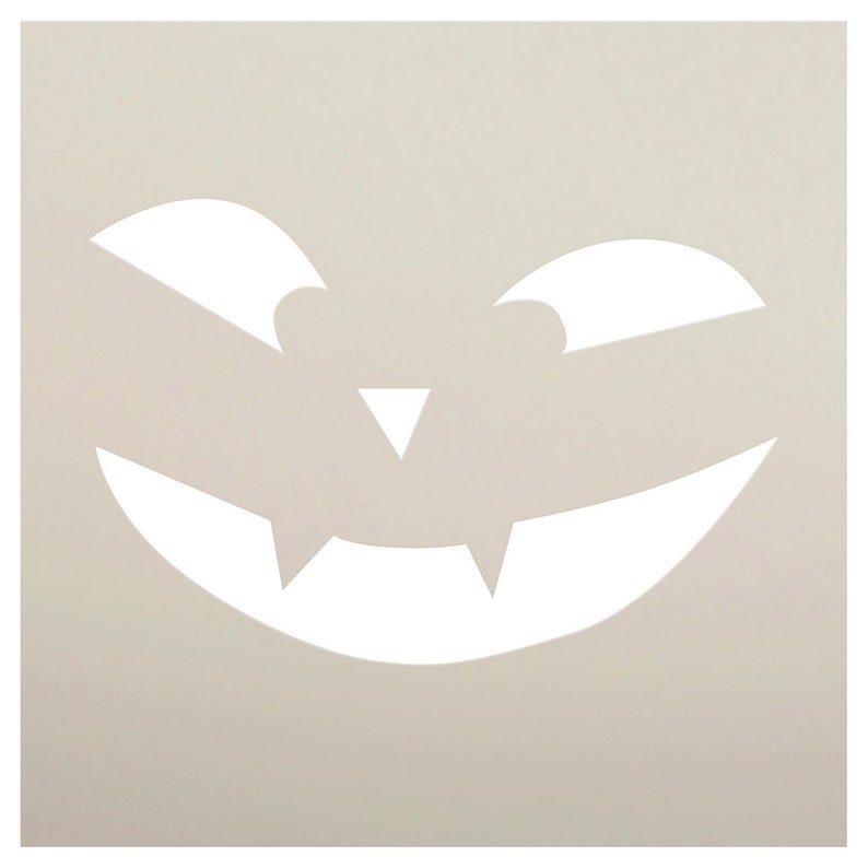 Vampire Jack-o-lantern Stencil by Studior12 Craft & Paint | Etsy