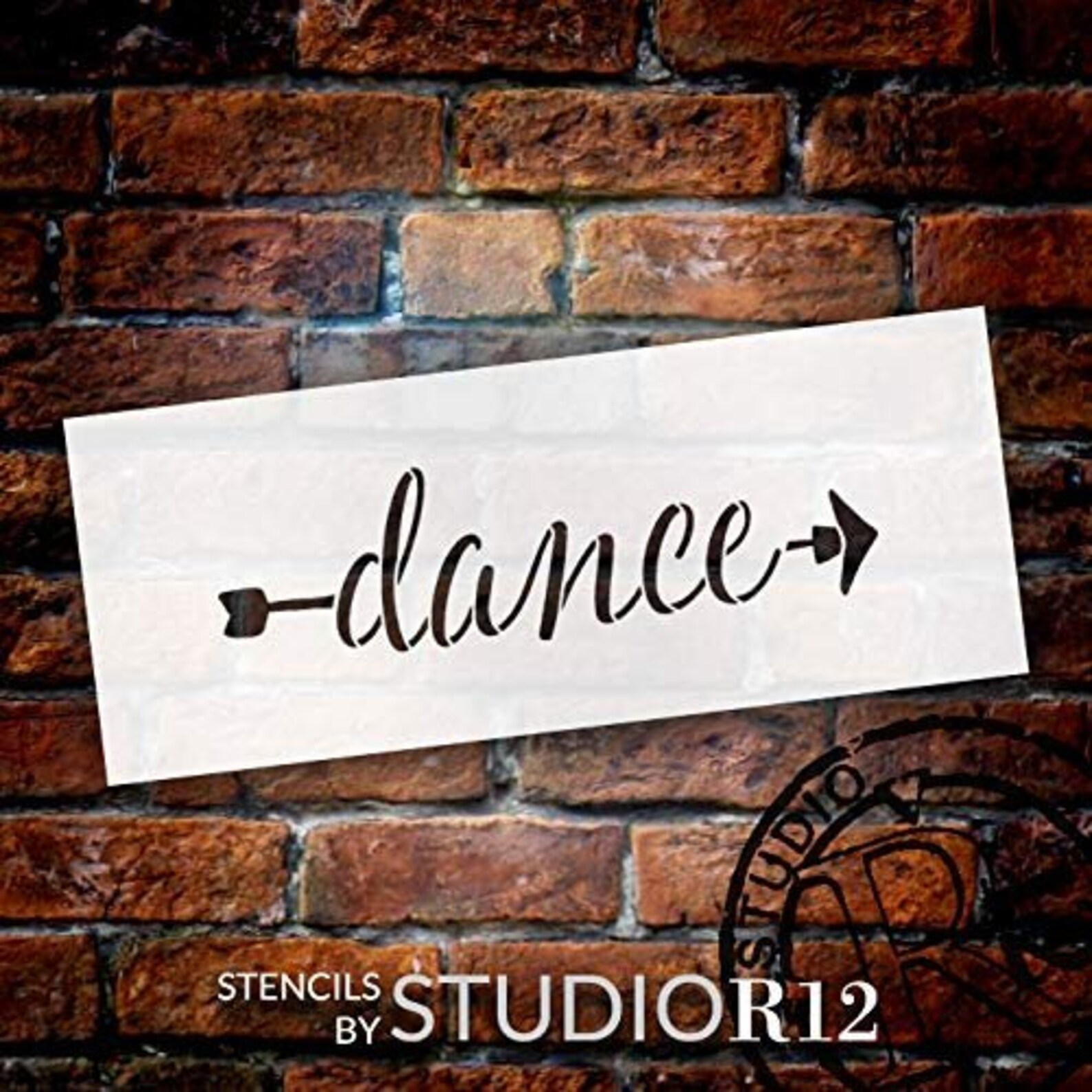 Arrow Dance Stencil by Studior12 Reusable Mylar Template | Etsy