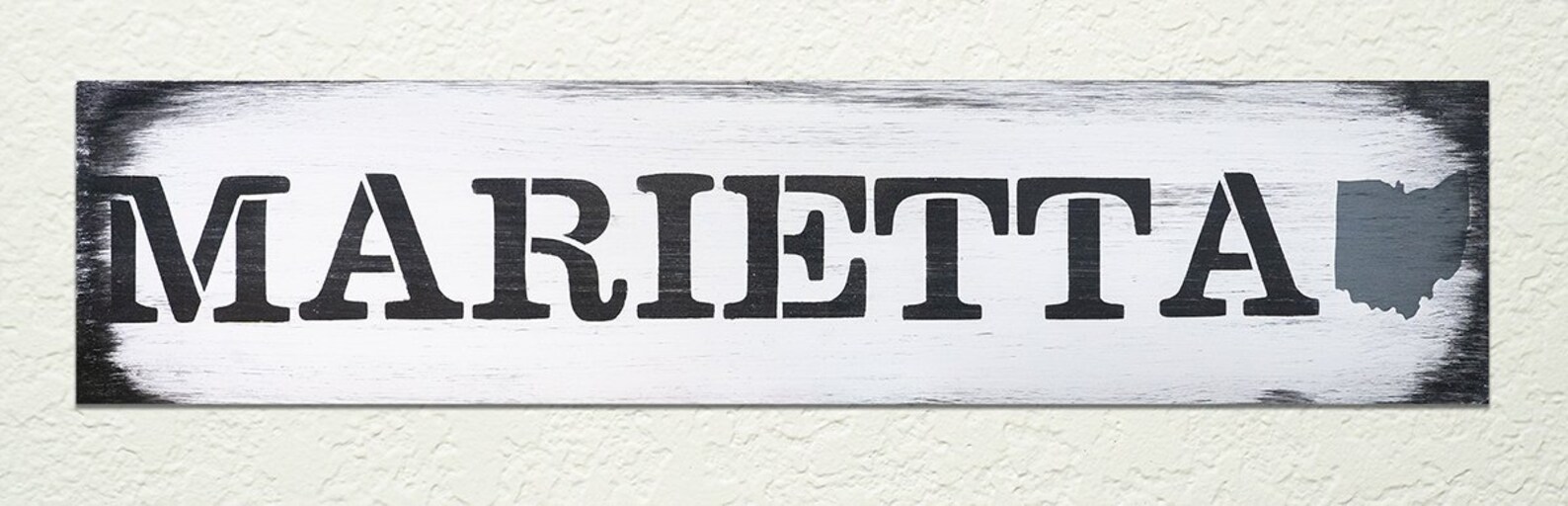 Personalized Hometown Stencil With State Shape by Studior12 - Etsy