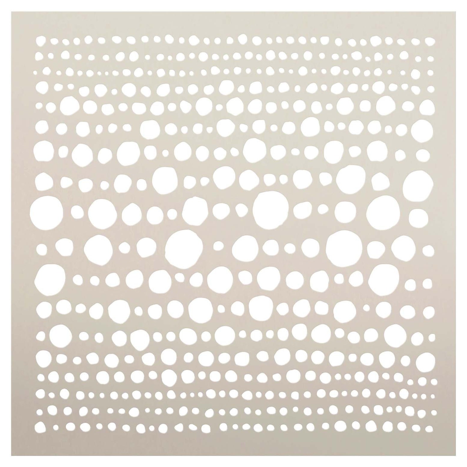Hand Drawn Dots Stencil by Studior12 Select Size USA Made - Etsy