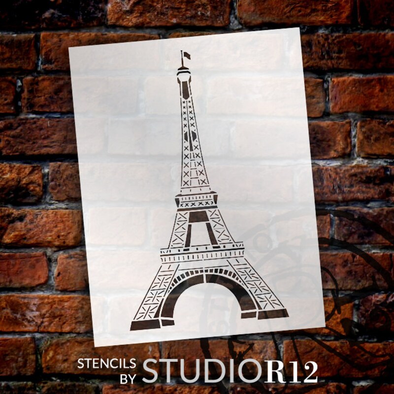 Eiffel Tower Stencil - Etsy