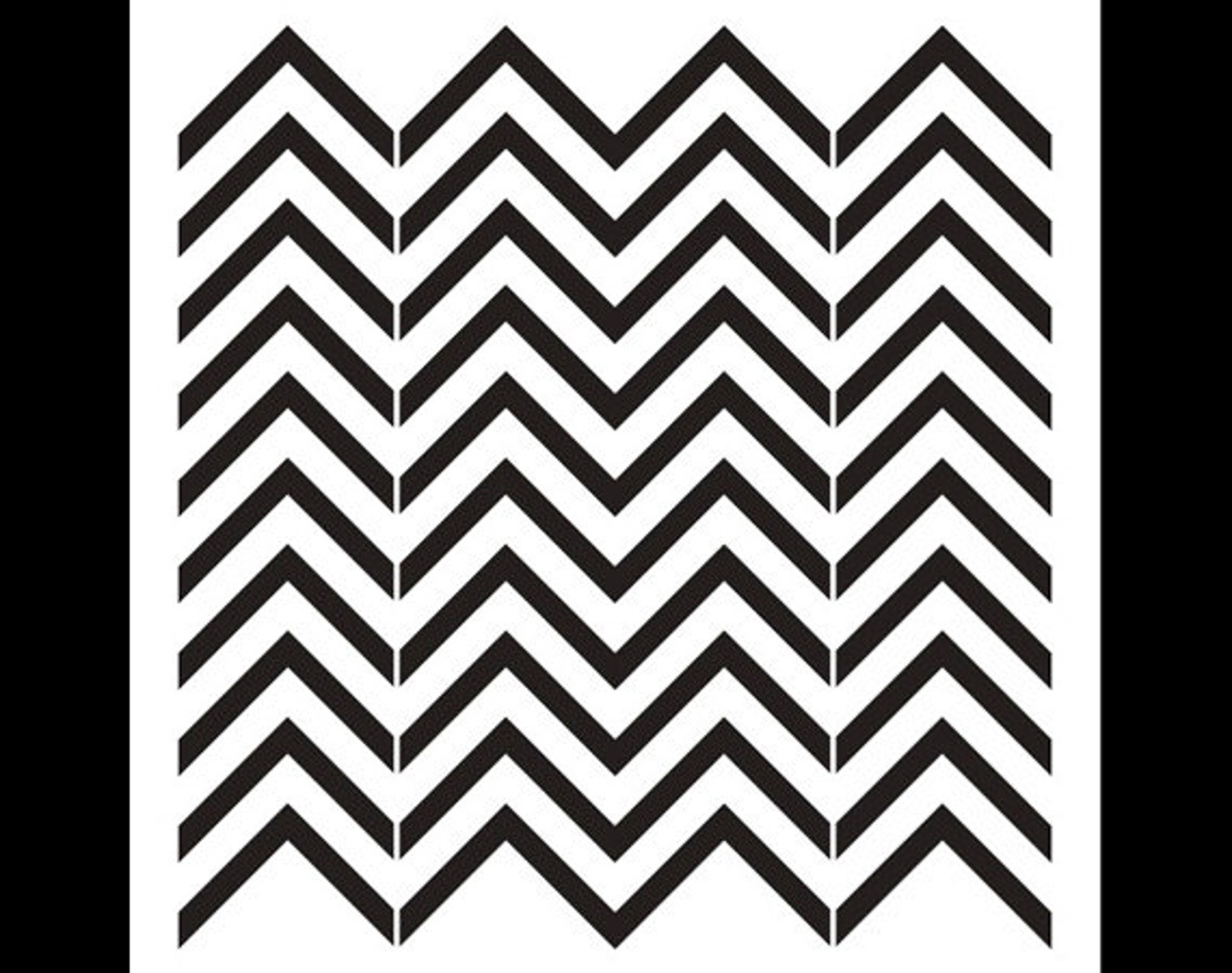 Small Chevrons-pattern Stencil-select Size STCL704 by - Etsy