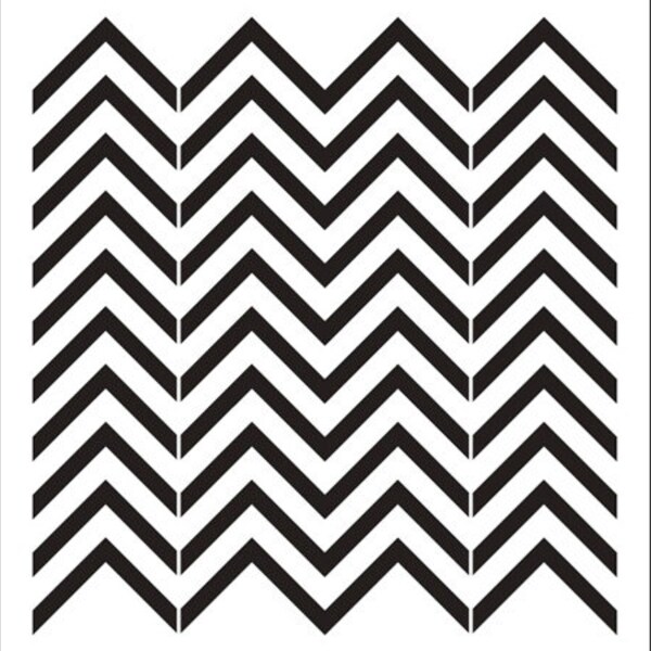 Chevron Stencil - Etsy