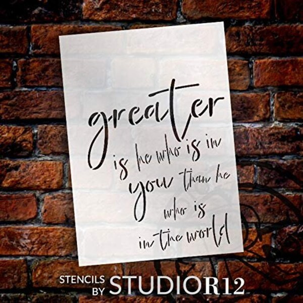 Bible Verse Wall Stencils - Etsy