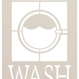 Wash Laundry Room Stencil by Studior12 DIY Cleaning Chore Home Decor ...