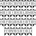 Buffalo Plaid Bunting Stencil by Studior12 Single Letter or Full ...