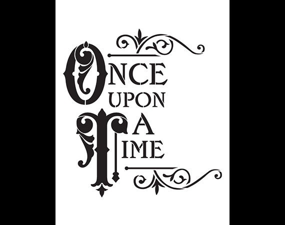 Once Upon A Time Word Art