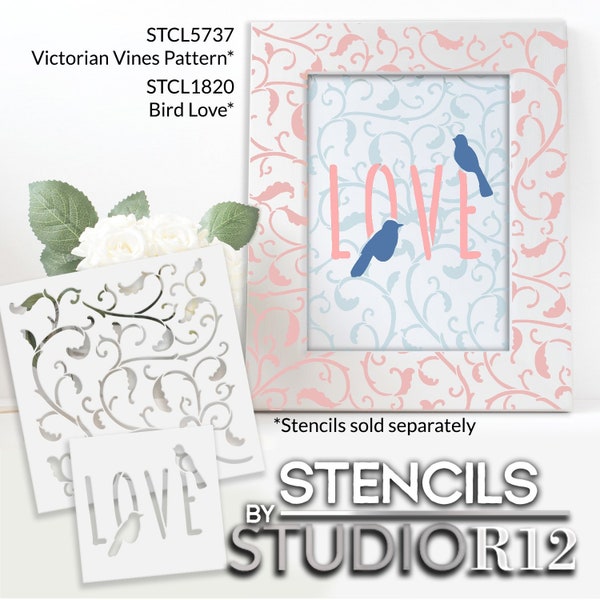 Victorian Stencil - Etsy