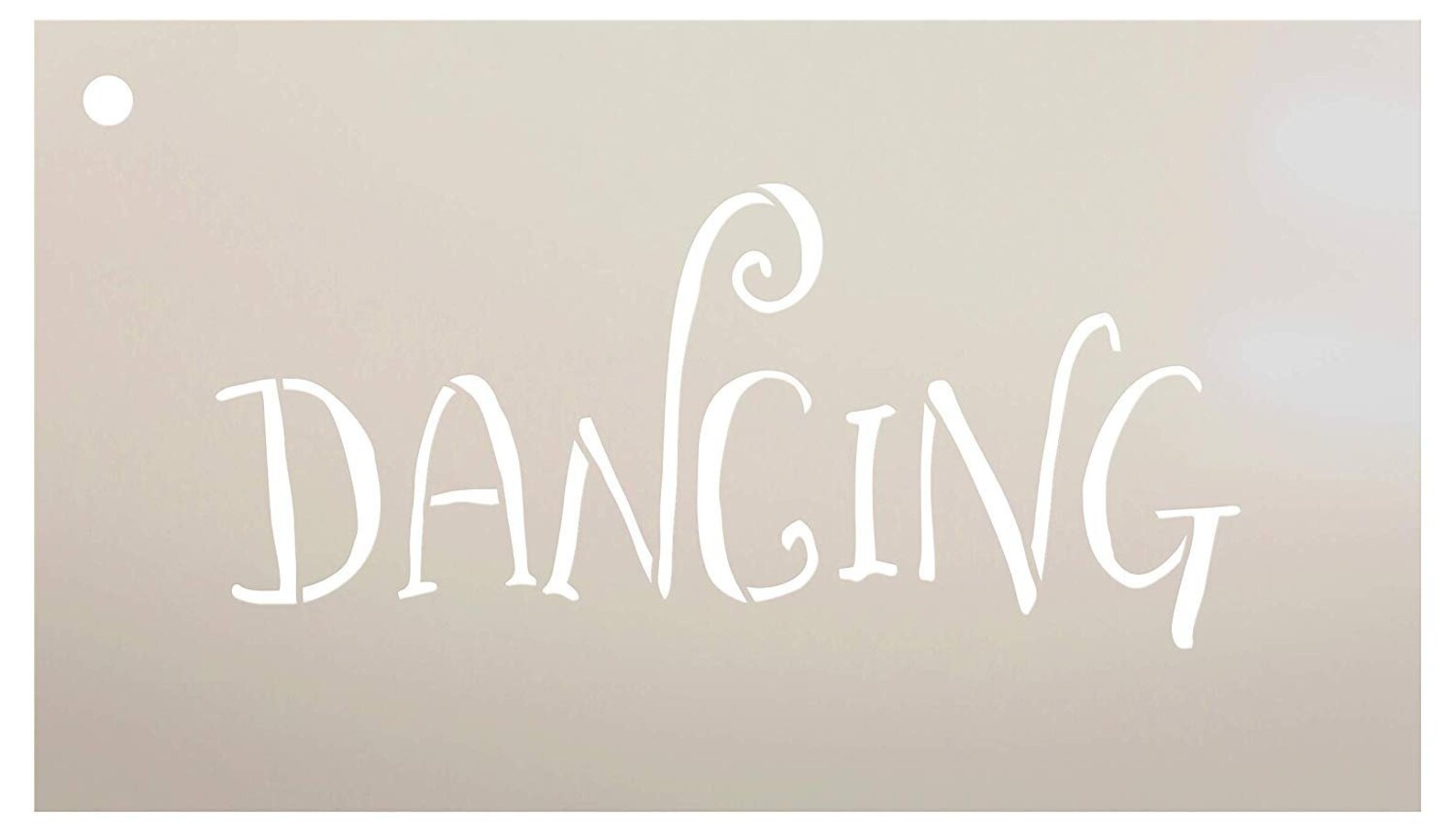 Wedding Sign Word Dancing Fancy Funky Stencil by Studior12 - Etsy