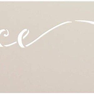 Rejoice Cursive Script Stencil by Studior12 DIY Faith Inspiration ...