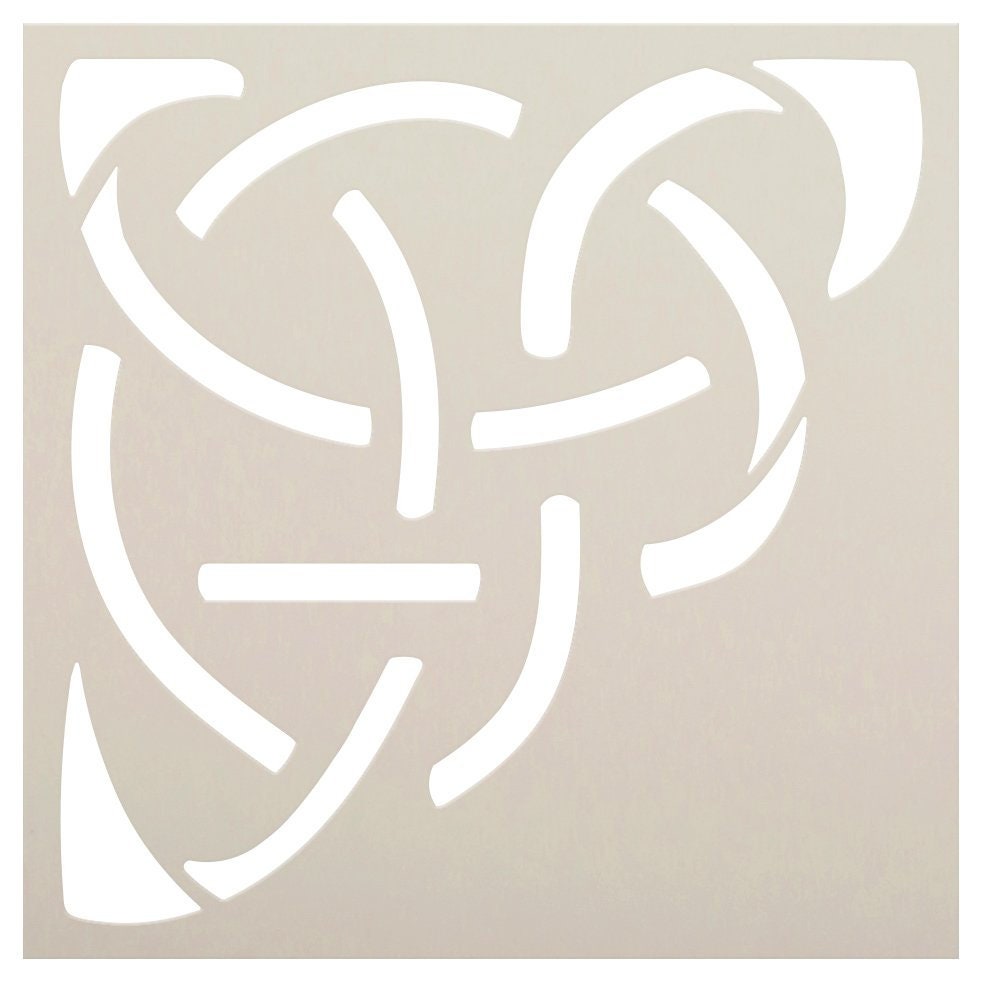 Chainmail Weave Tile Stencil by Studior12 Reusable Quarter - Etsy