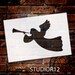 Christmas Shapes Stencil Herald Angel Select Size - Etsy