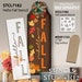 Script Hello Fall Stencil by Studior12 USA Made DIY Autumn Home Decor ...