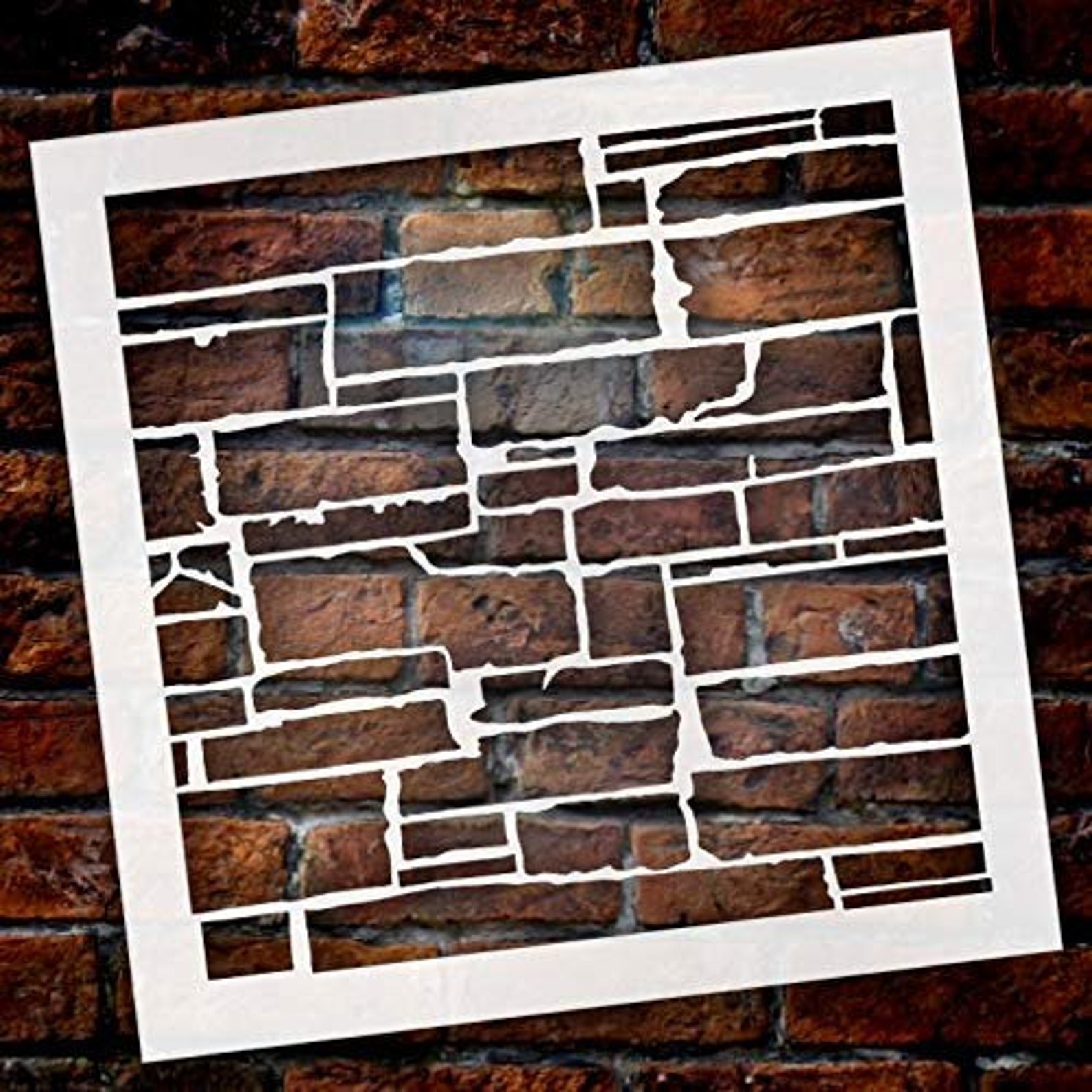 Fun With Shapes Stacked Stone Stencil Studior12 Wood Sign | Etsy