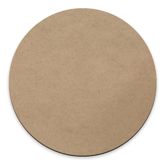 Essential Round Wood Surface 1/4 MDF Select Your - Etsy