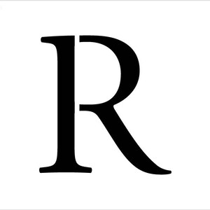 Classic Monogram Stencil by Studior12 Single Letter Stencils Paint DIY ...