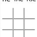 Tic Tac Toe Board Stencil by Studior12 DIY Family Children XOXO Game ...