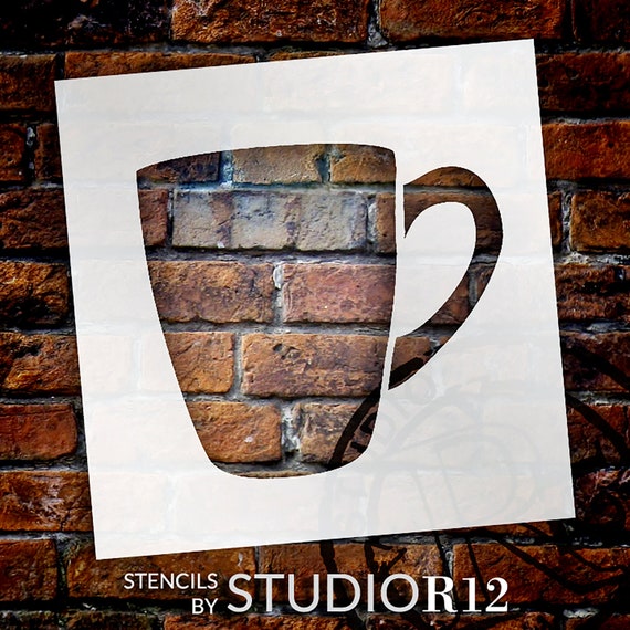 Coffee Mug Stencil