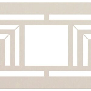 Meander Square Spiral Pattern Stencil by Studior12 DIY Greek Key Border ...