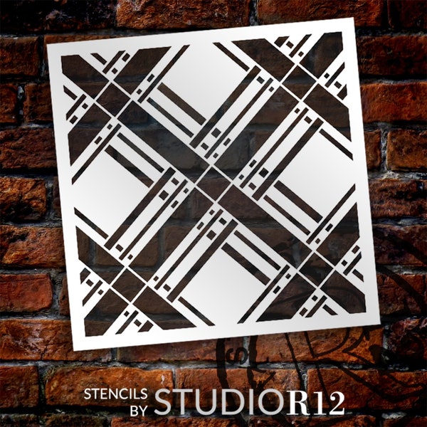 Diagonal Plaid - Etsy