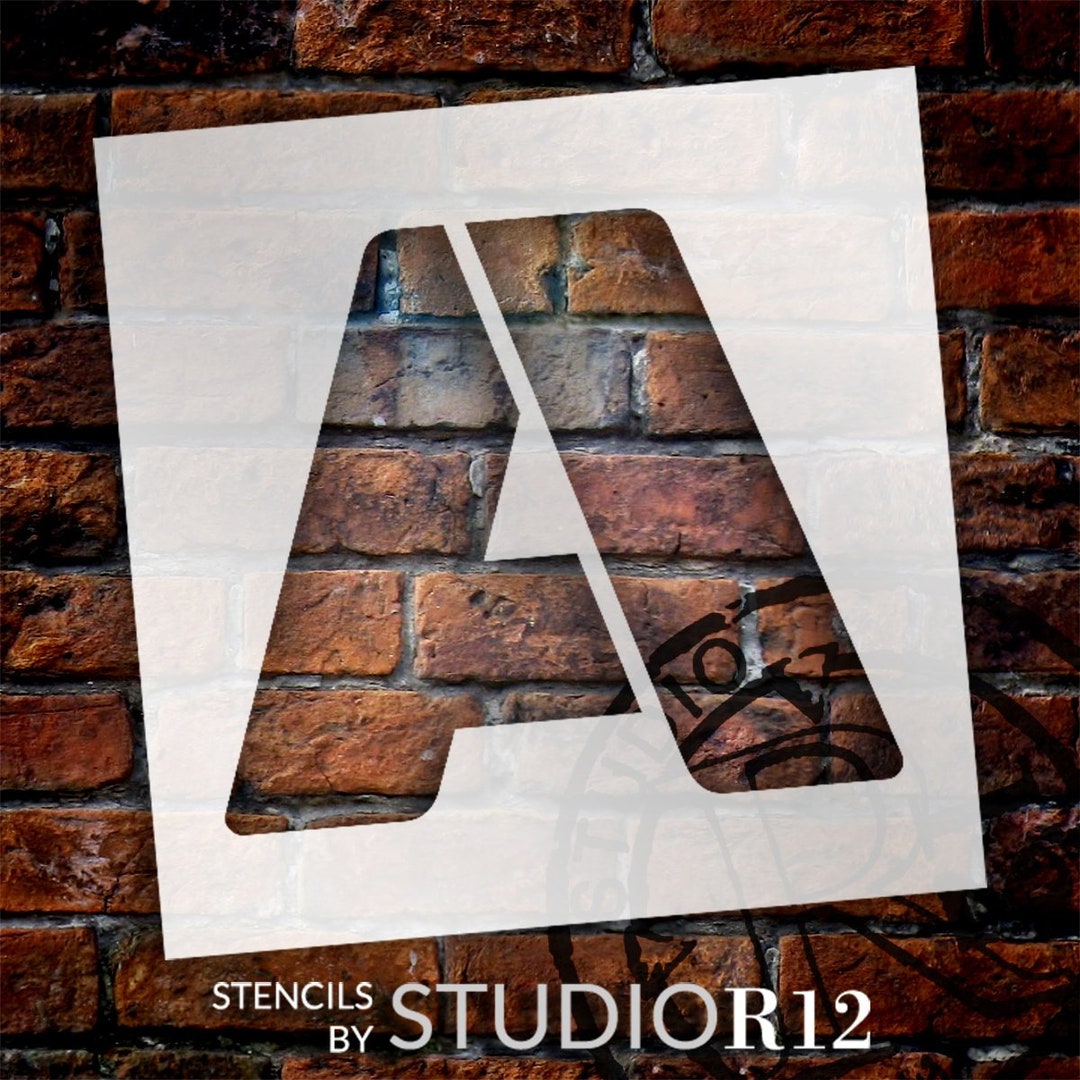 Large Letter Stencil by Studior12 Select Size USA Made Thick Alphabet ...