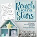 Reach for the Stars Stencil by Studior12 Inspirational, Teacher Craft ...