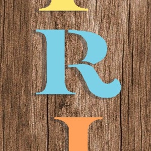 Hello Spring Stencil by Studior12 DIY Outdoor Wood Leaner Home Decor ...