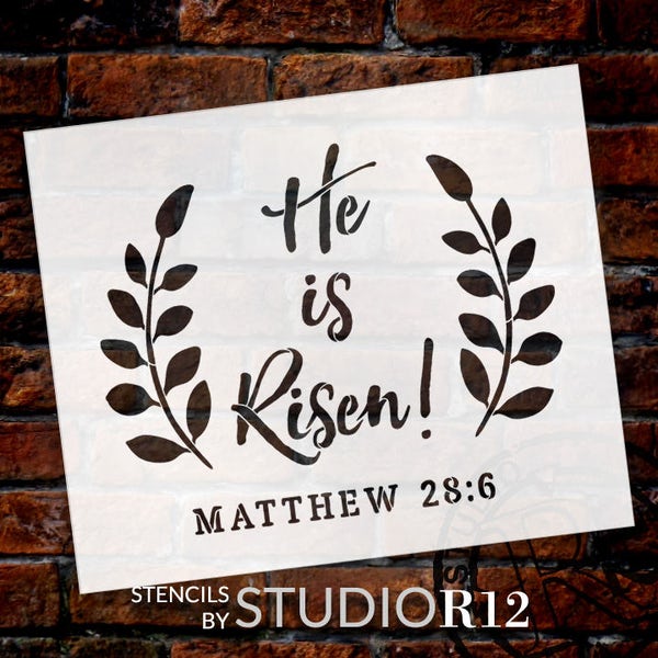 He is Risen Sign - Etsy